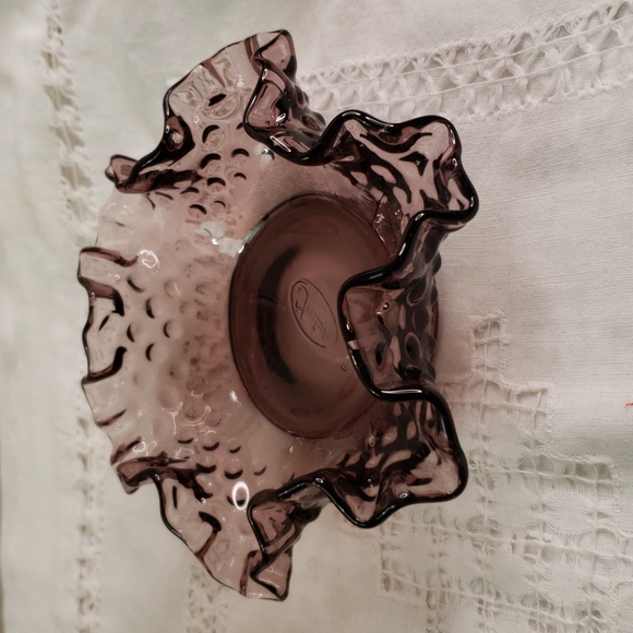 Fenton | Accents | Fenton Ruffled Hobnail Bowl | Poshmark
